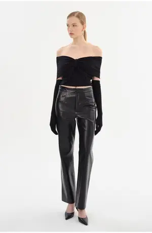 LAMARQUE Camelia Lurex Knit Top