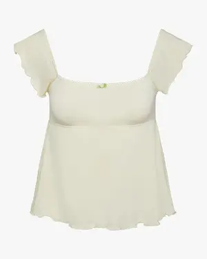 WeWoreWhat Square Neck Babydoll Sleep Top