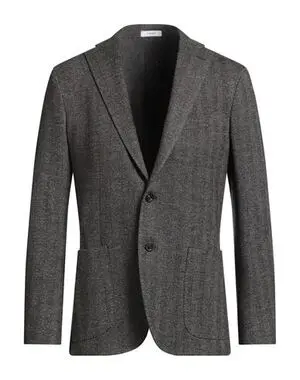 Boglioli Blazer Charcoal Size Cotton, Virgin Wool
