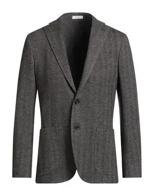 Boglioli Blazer Charcoal Size Cotton, Virgin Wool