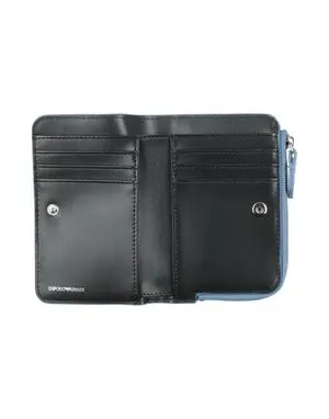 Emporio Armani Wallet Leather - Blue