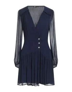 Maje Georgette Mini Wrap Dress