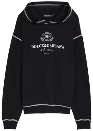 Dolce & Gabbana Drop Shoulder Sweatshirts Hoodies For Men