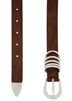 DEHANCHE Hollyhock Suede Belt