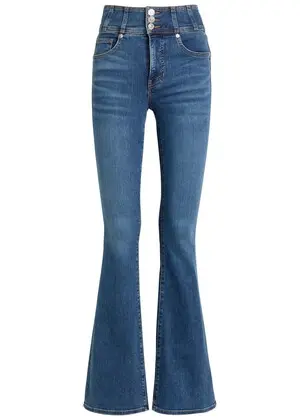 Veronica Beard Beverly Flared-leg Jeans