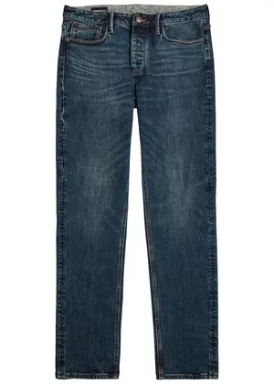 Emporio Armani Slim-leg Jeans - Denim