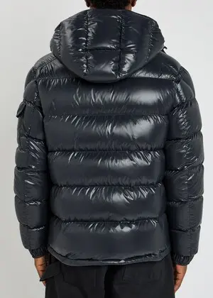 Moncler Maya Padded Shell Jacket - Navy