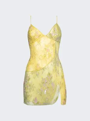 ROBERTA EINER Embroidered Fairy Dress - Yellow