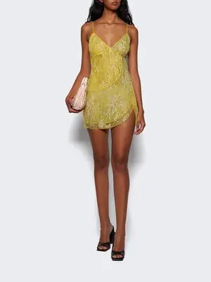 ROBERTA EINER Embroidered Fairy Dress - Yellow