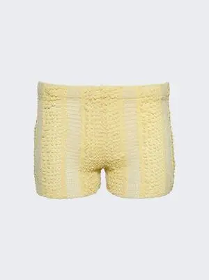 ROBERTA EINER Angel Shorts - Yellow