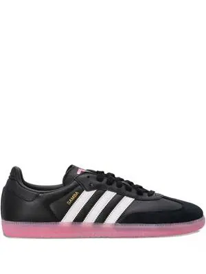 Adidas Samba Juventus Three-stripe Sneakers - Black