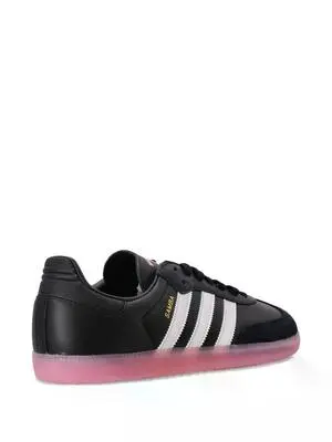 Adidas Samba Juventus Three-stripe Sneakers - Black