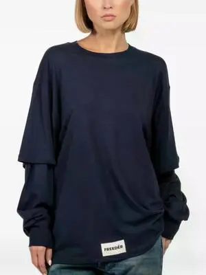 FREEDÉR Double-layered Long-sleeve Top