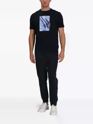 BOSS Graphic-print Crew-neck T-shirt