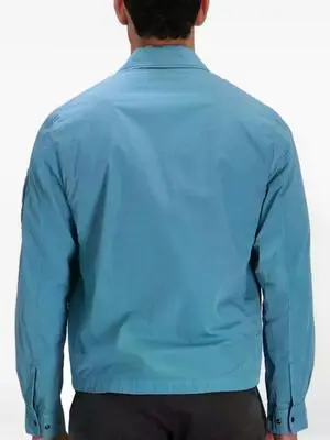 C.P. COMPANY Pocket-fastening Shirt Jacket - Blue
