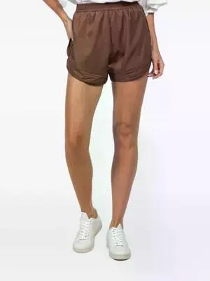 FREEDÉR Layered Elastic-waist Track Shorts