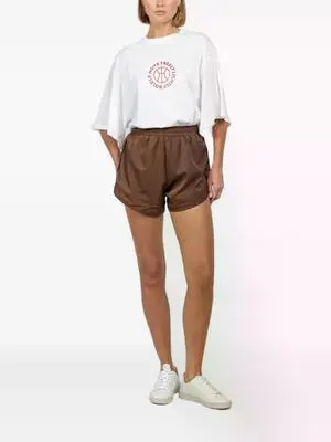 FREEDÉR Layered Elastic-waist Track Shorts