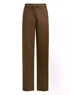 12 STOREEZ Wool-blend Pleated Trousers