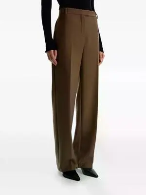 12 STOREEZ Wool-blend Pleated Trousers