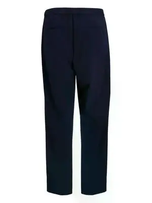 Paul Smith Pleated Straight-leg Trousers - Blue