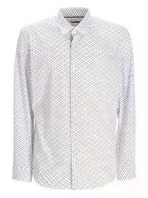 BOSS Long-sleeved Patterned Shirt