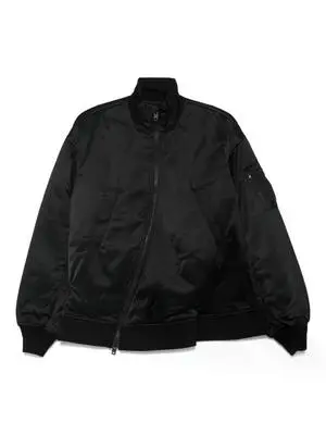 Y3 Long-sleeved Bomber Jacket - Black
