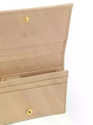 Valentino Garavani Vlogo Signature Leather Wallet