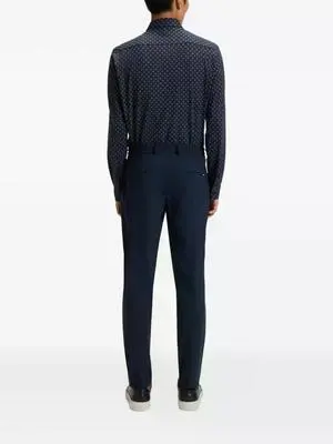 BOSS Patterned Long-sleeved Shirt