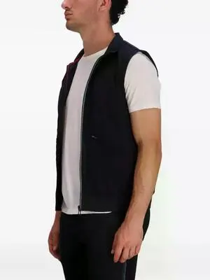 Paul Smith Zip-fastening Striped Waistcoat