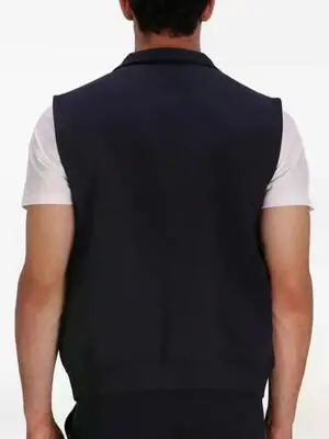 Paul Smith Zip-fastening Striped Waistcoat