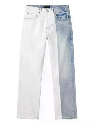PURPLE BRAND P011 Silver-panel Jeans