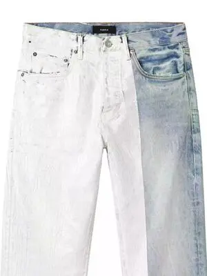 PURPLE BRAND P011 Silver-panel Jeans