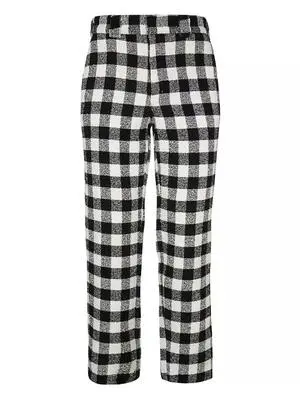 Dickies Checked Straight-leg Trousers
