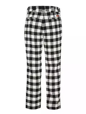Dickies Checked Straight-leg Trousers