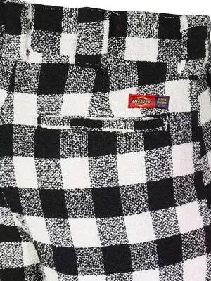 Dickies Checked Straight-leg Trousers