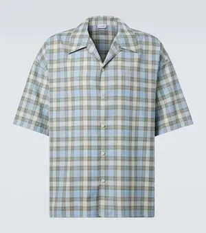 Loewe Anagram Checked Shirt