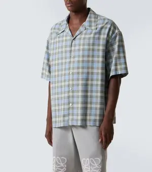 Loewe Anagram Checked Shirt