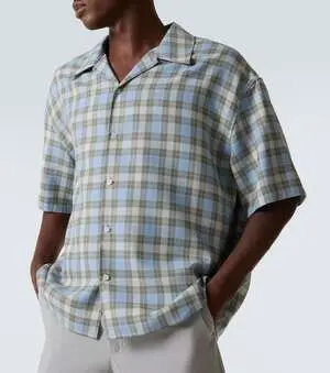 Loewe Anagram Checked Shirt