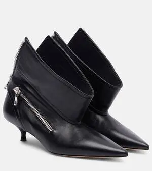 JW Anderson 40 Leather Ankle Boots