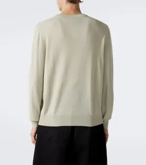 Arch4 Mr Carlos Cashmere Crew Neck Sweater - Green