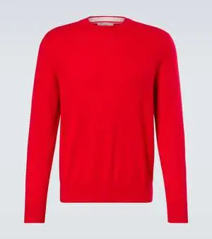 Arch4 Arch4 Mr Carlos Cashmere Crew Neck Sweater Red