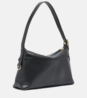 Givenchy Voyou Mini Leather Shoulder Bag - Black