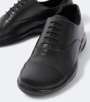 Prada Toblach Leather Sneakers