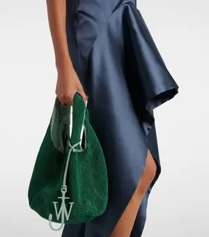 JW Anderson Mini Beaded Tote Bag - Green