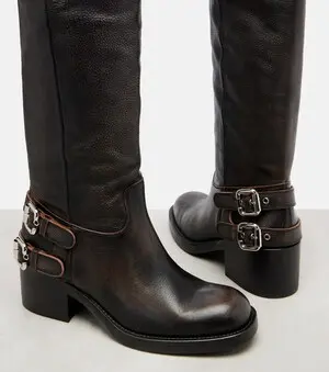 Chloé Dakota Knee-high Biker Boots