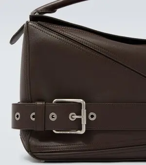 Loewe Puzzle Biker Large Leather Shoulder Bag