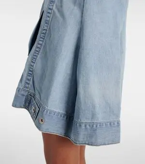 Sacai Deconstructed Denim Minidress