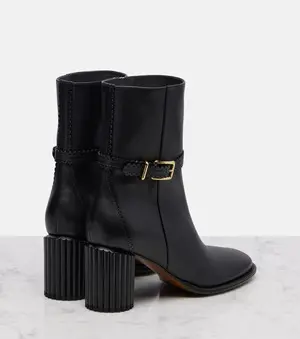 Zimmermann Eddie 70 Leather Ankle Boots