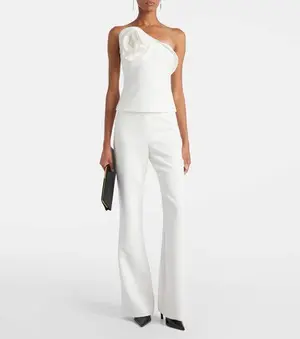 Roland Mouret High-rise Flared Pants