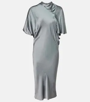 Women's Midi Satin Dresses